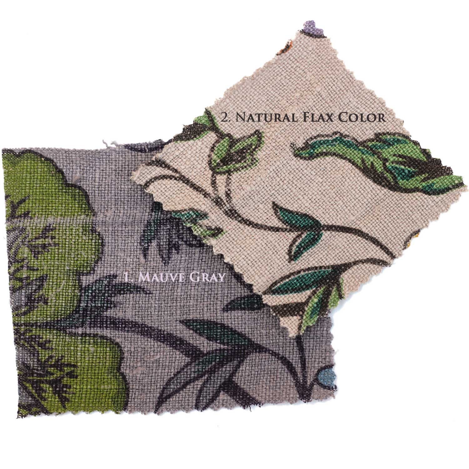 Stoff-Muster / natürliche Leinen Stoffe / Flachs Stoffe / | Etsy