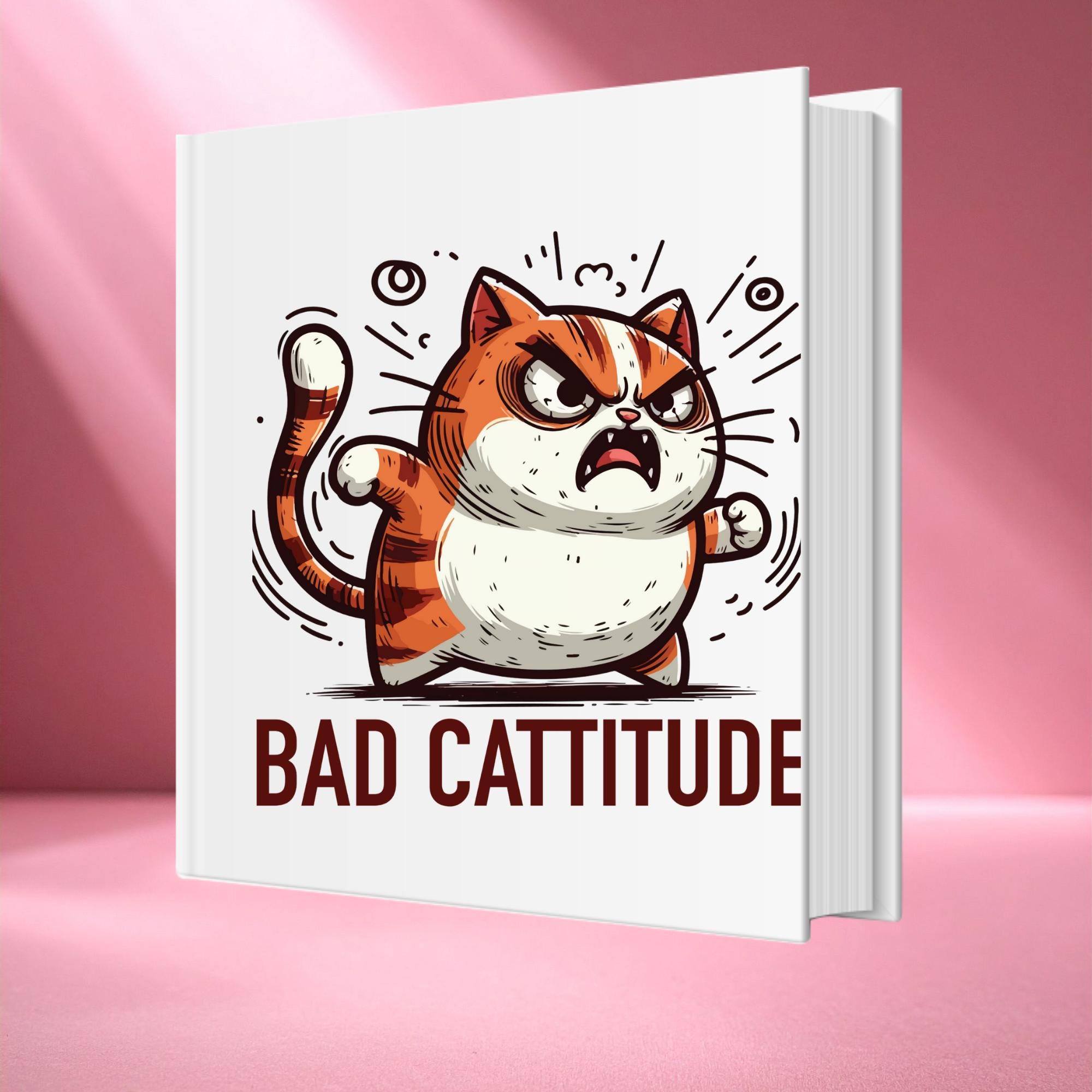 Bad Cattitude SVG, Sassy Cat PNG, Funny Cat Mom Hoodie Design ...