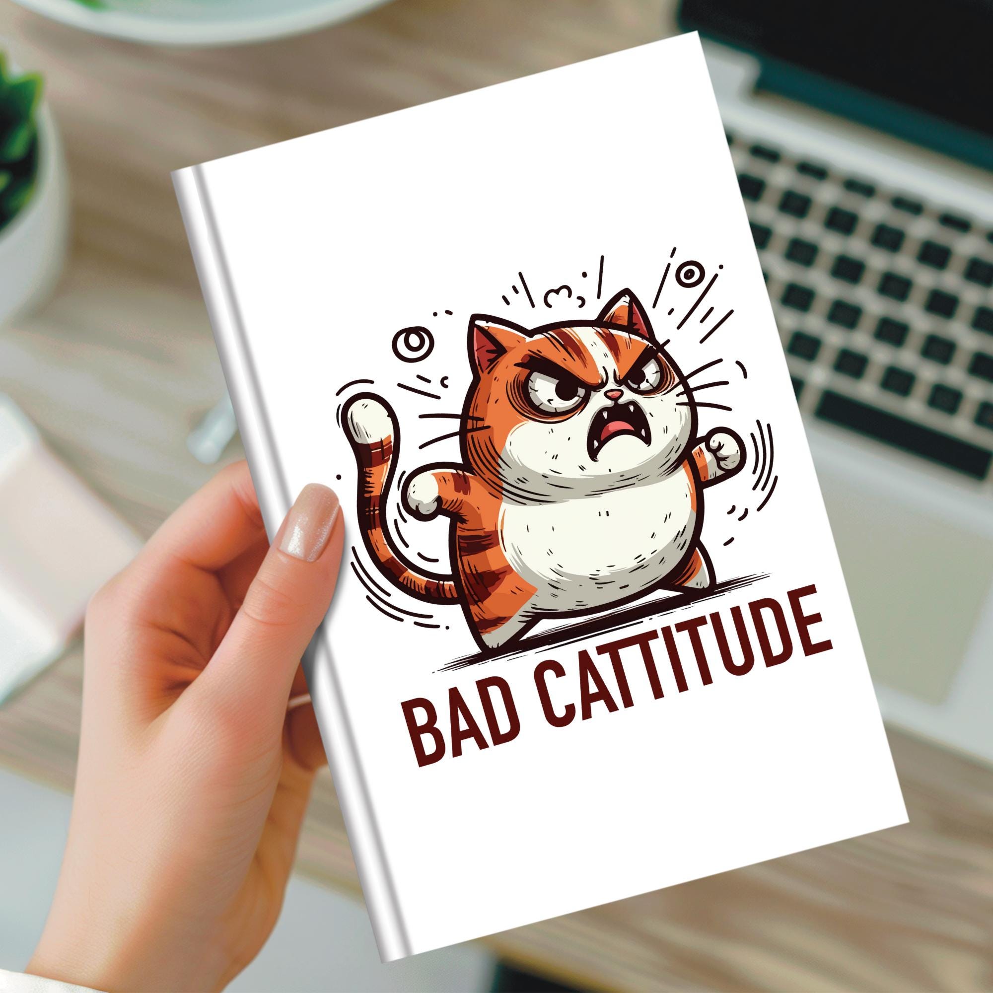 Bad Cattitude SVG, Sassy Cat PNG, Funny Cat Mom Hoodie Design ...