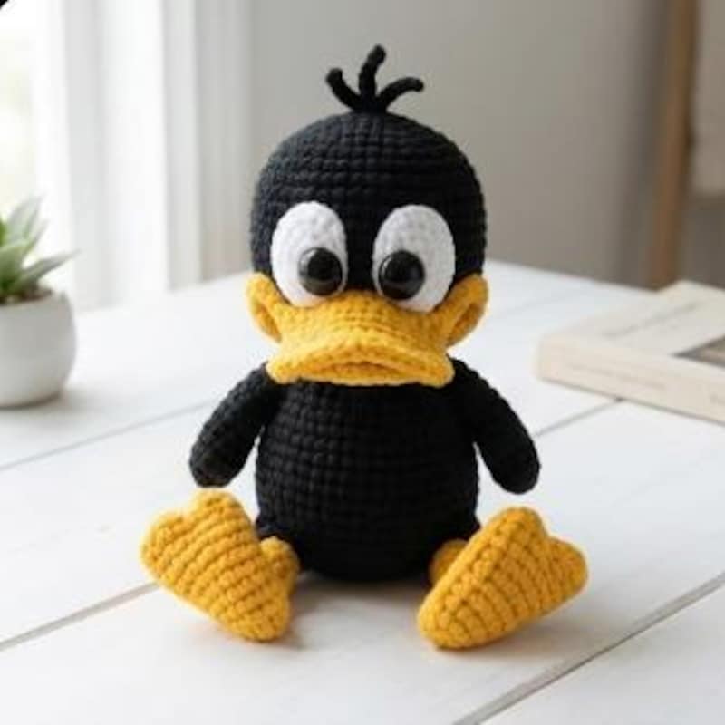 Black Angry Duck - Etsy UK