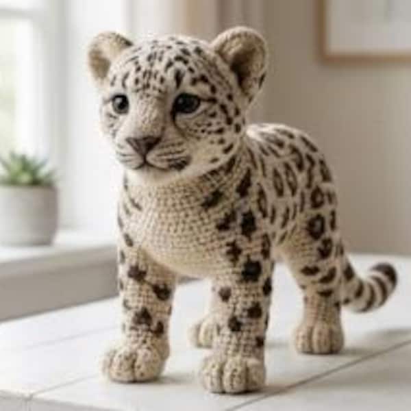 Leopard Stuffed Animal - Etsy UK