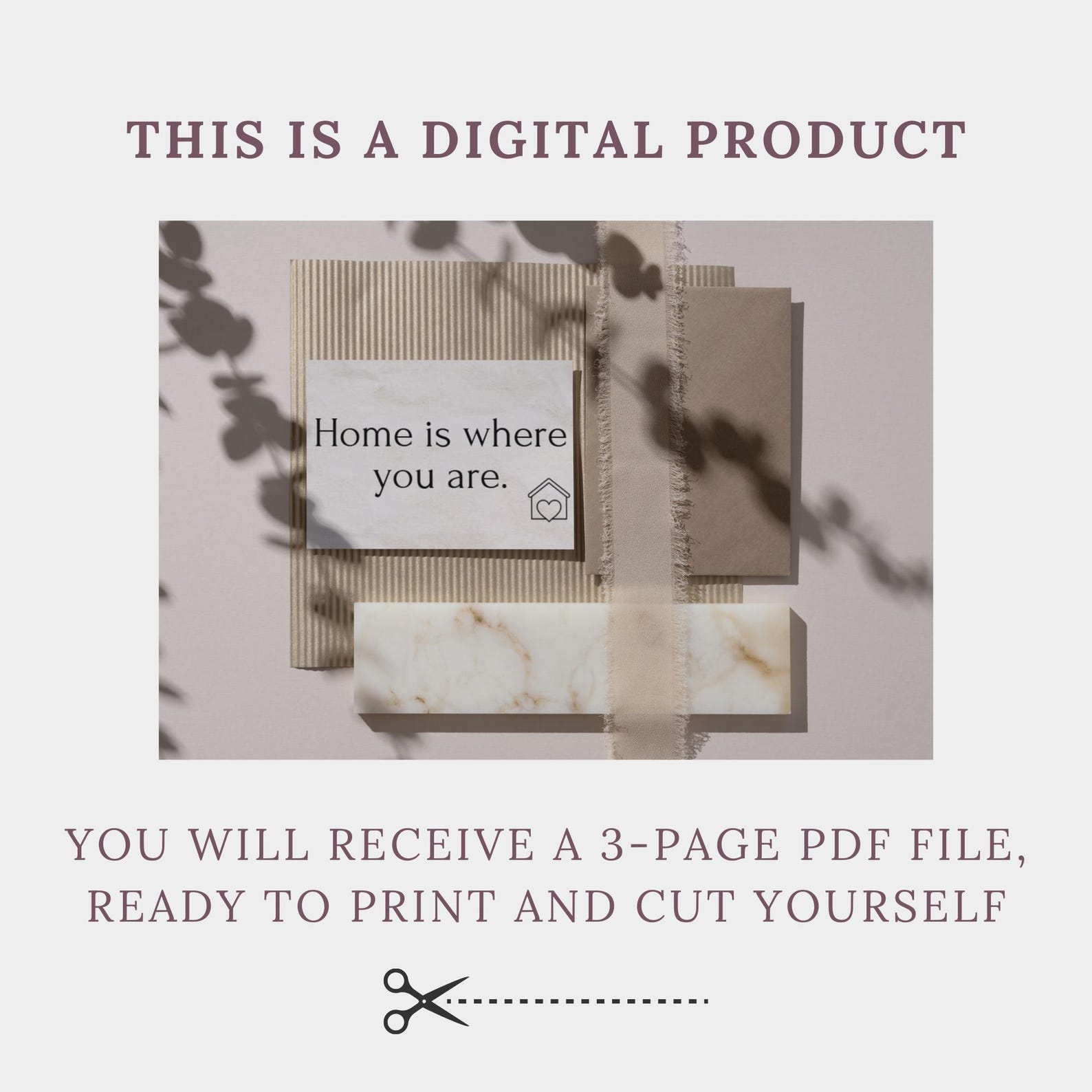 Printable Love Notes for Partner | Minimalist Lunchbox Cards (instant ...