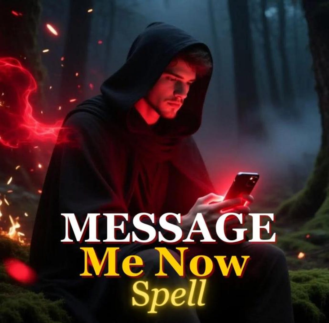 Buy MESSAGE ME NOW Spell - Urgent Text & Fast Communication Ritual ...