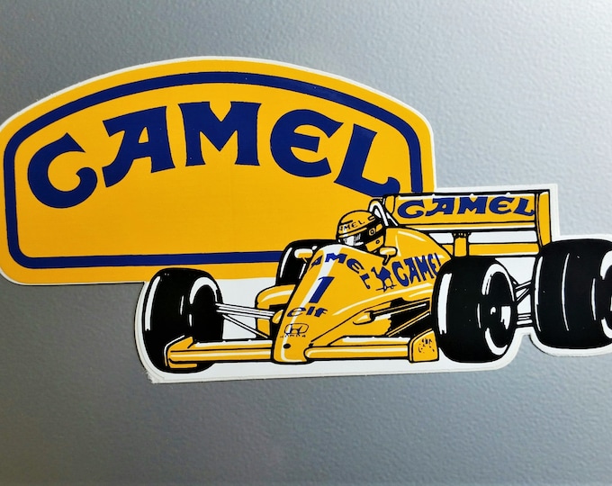 Vintage Grand Prix Team Camel Formula 1 Decal Late 1980s Car Decal ...
