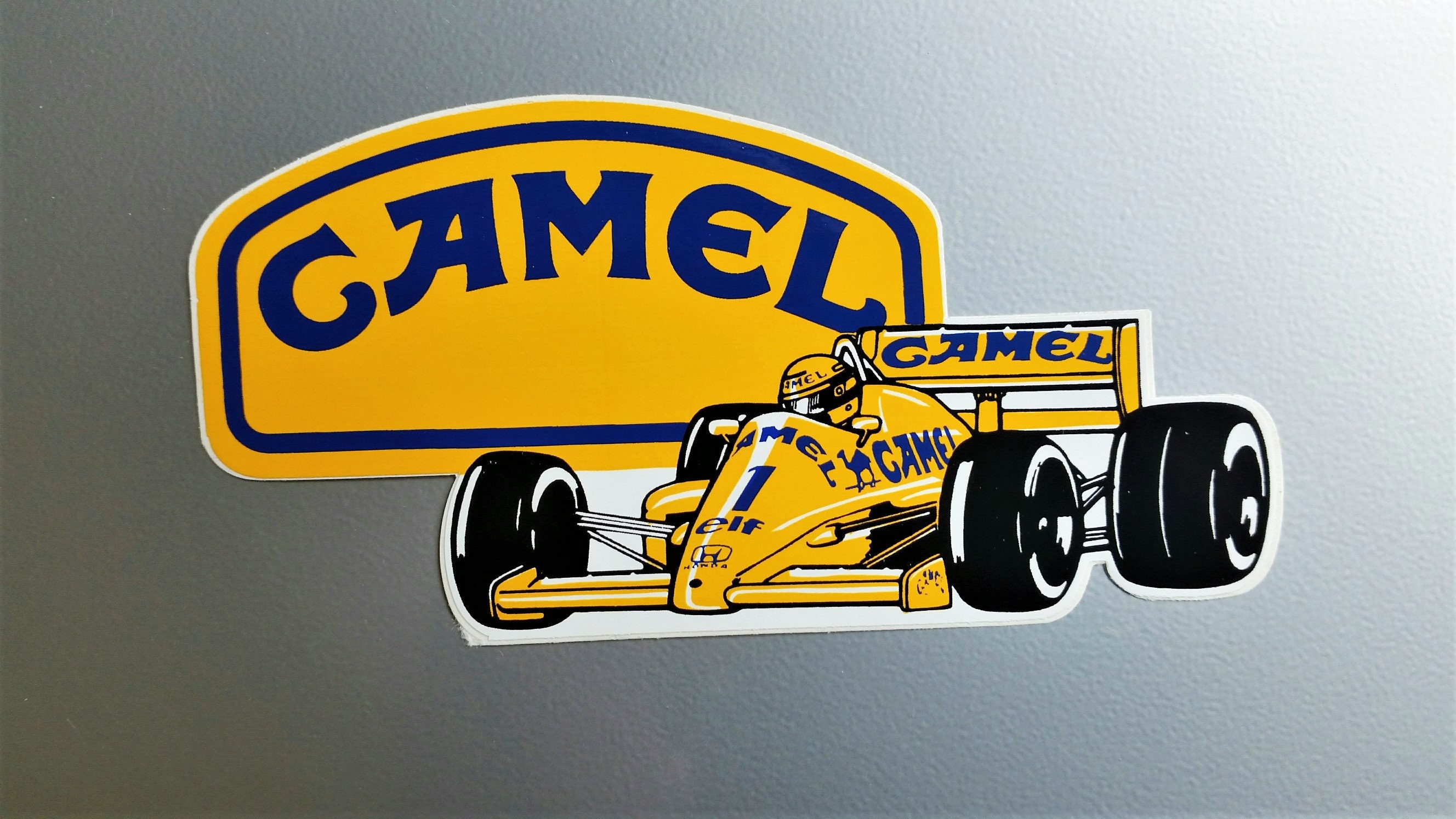 Vintage Grand Prix Team Camel Formula 1 Decal Late 1980s Car Decal ...