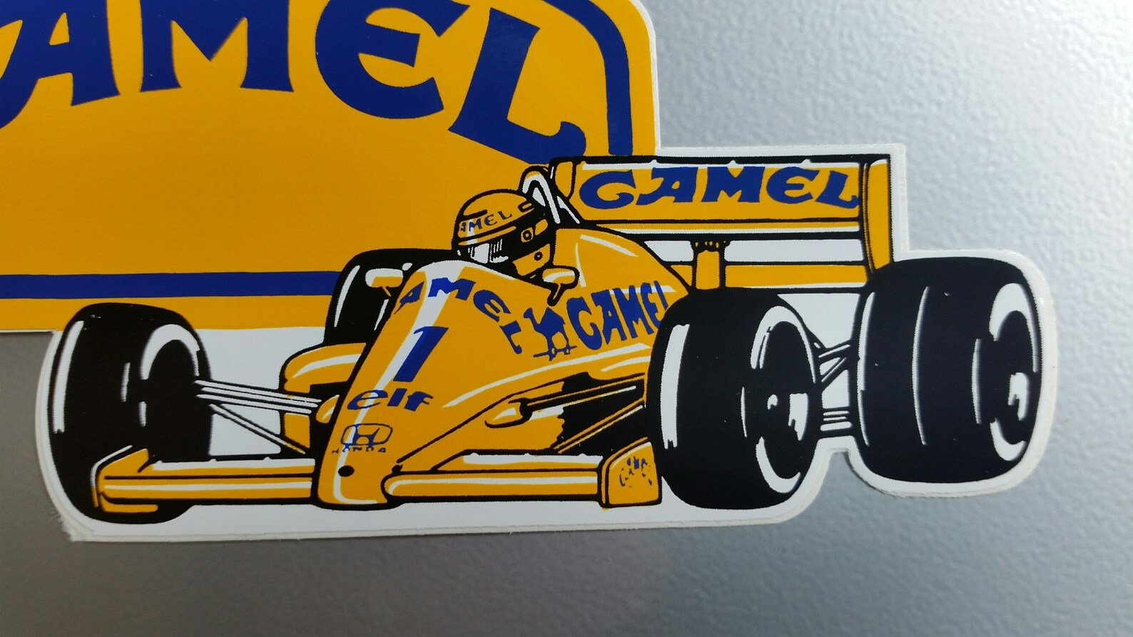 Vintage Grand Prix Team Camel Formula 1 Decal Late 1980s Car Decal ...