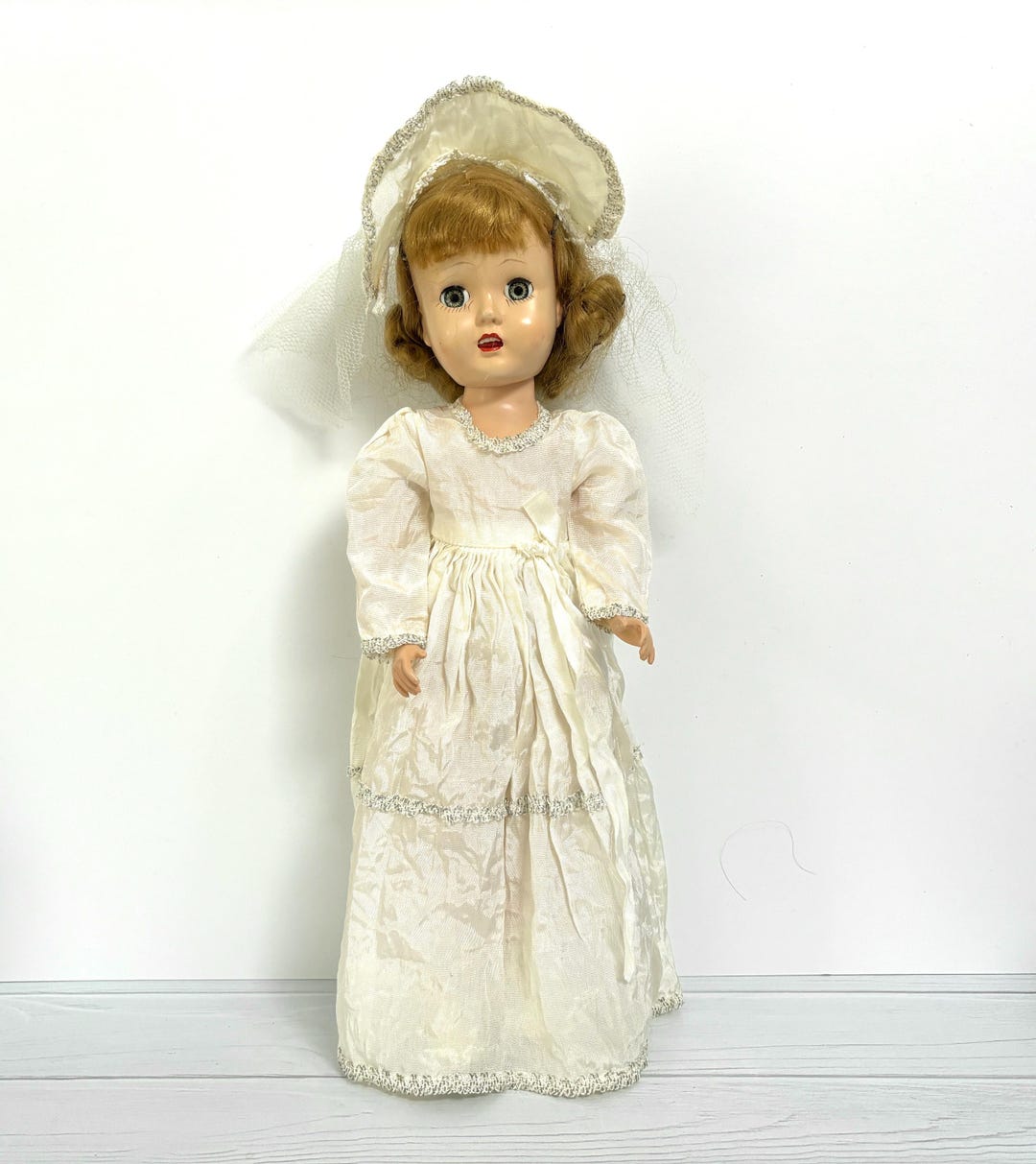 1950s Doll Bride Roberta Doll Company Sleepy Eyes Teeth Walker Original ...