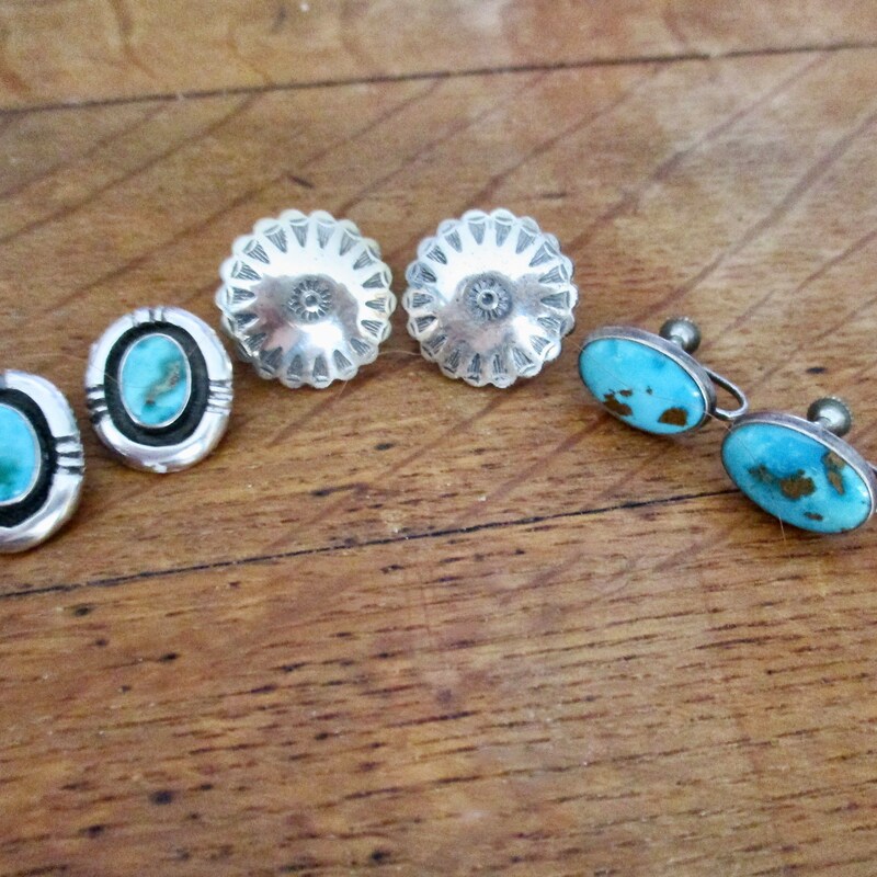 Shadow Box Turquoise Earrings - Etsy