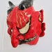SALE Devil Face Costume Mask or Decor Paper Mache the REAL Burning Man ...