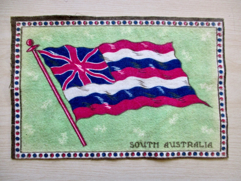 Cigar Flannels FLAGS Felt 1910s CHOICE of 1 Antique Tobacco Inserts ...