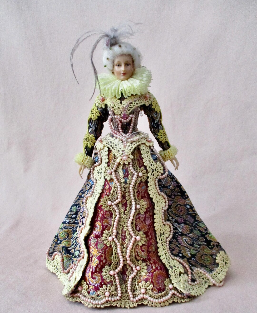 Queen Elizabeth I Doll Vintage Florence Maranuk Rare Limited Edition ...