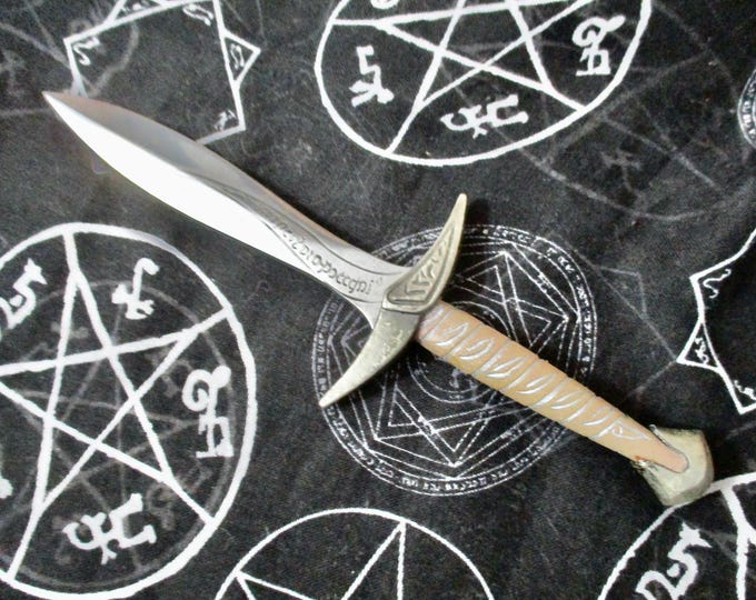 Athame Vintage Witch's Blade Ceremonial Engraved Magical Tool Pagan ...