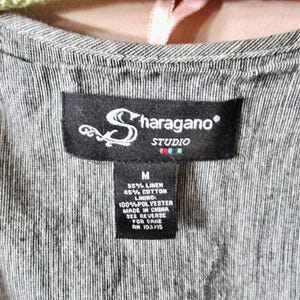 Vintage Vest Women's Small/medium Fitted Linen Cotton Vest Special ...