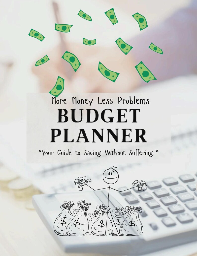 More Money Less Problems Budget Planner - Etsy