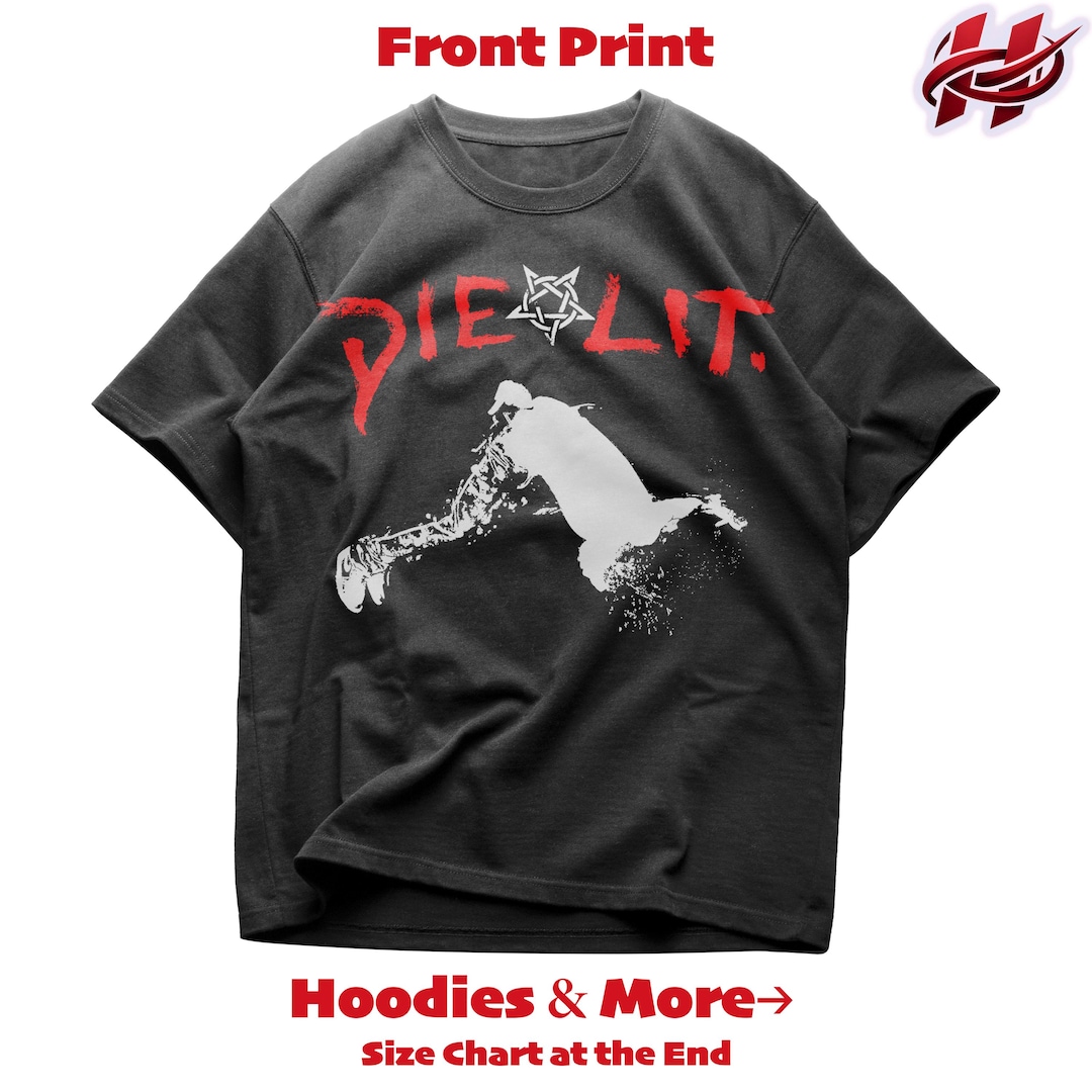 Playboi Carti Die Lit Album Cover T-shirt, Rap Hip Hop Tee - Etsy