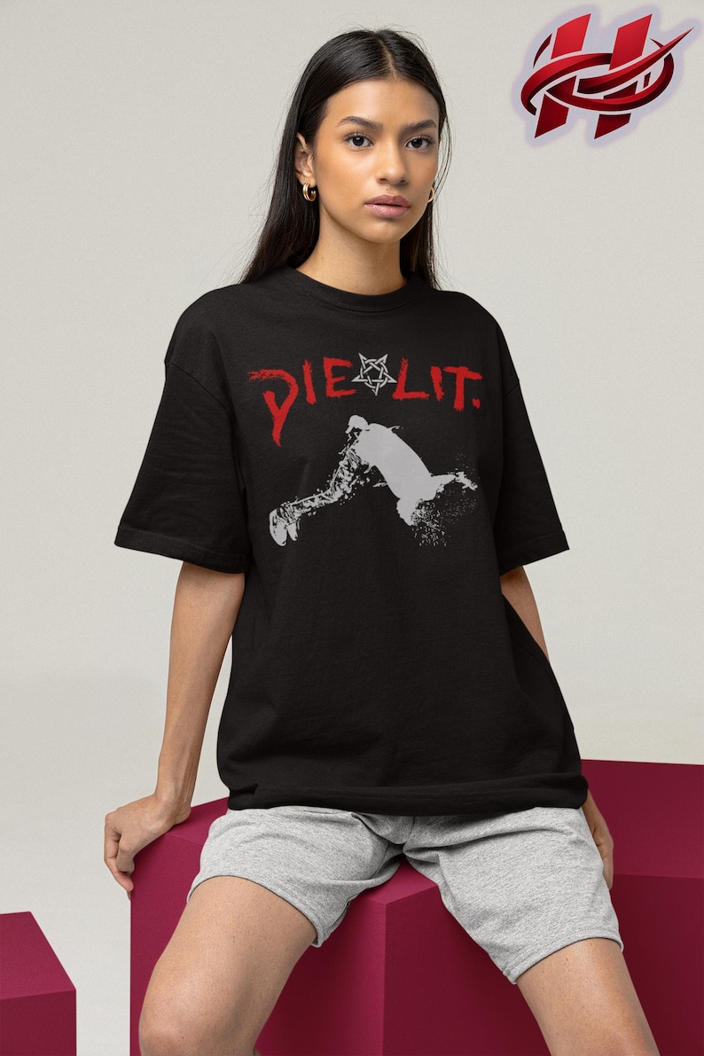 Playboi Carti Die Lit Album Cover T-shirt, Rap Hip Hop Tee - Etsy