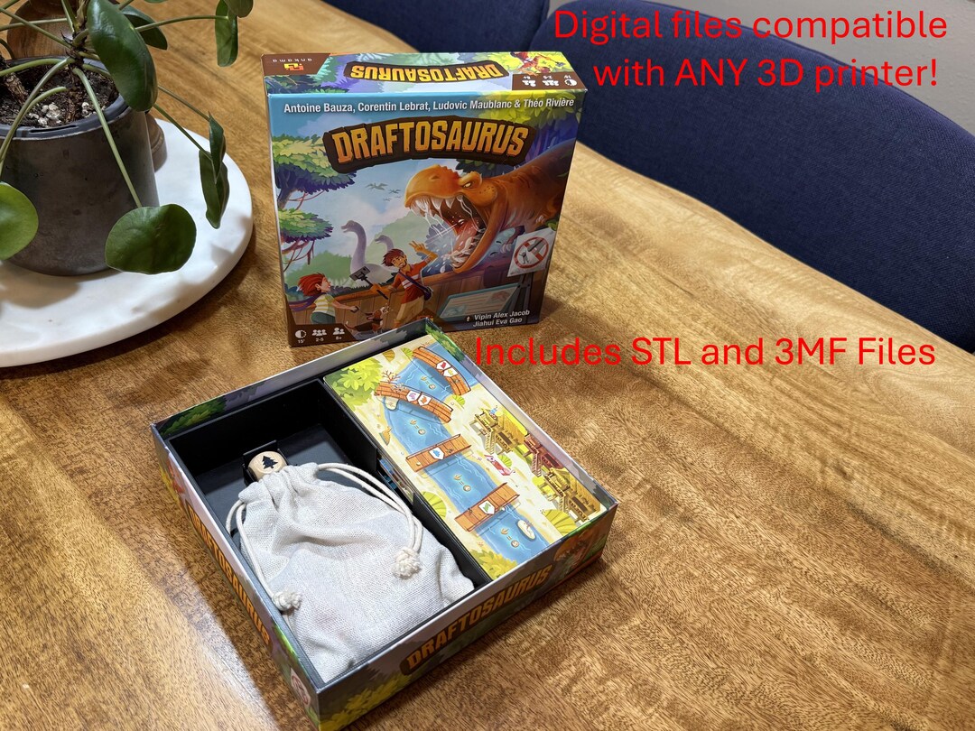 Draftosaurus Board Game Insert - Marina AND Aerial Show *digital Files ...