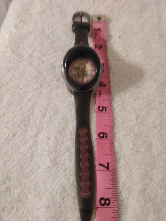 Mens boys timex indigo watch rubber band dragon face - Gem