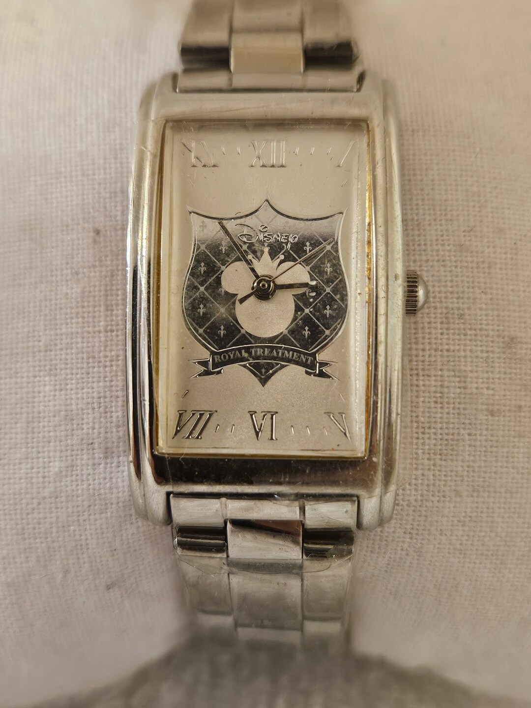 Disney Royal Treatment Mickey Mouse Watch Silver Tone - Etsy