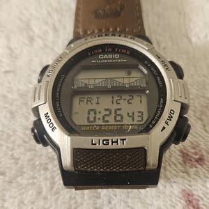 Vintage Casio Forester Fish in Time Men's Watch FT 200 100M Original ...