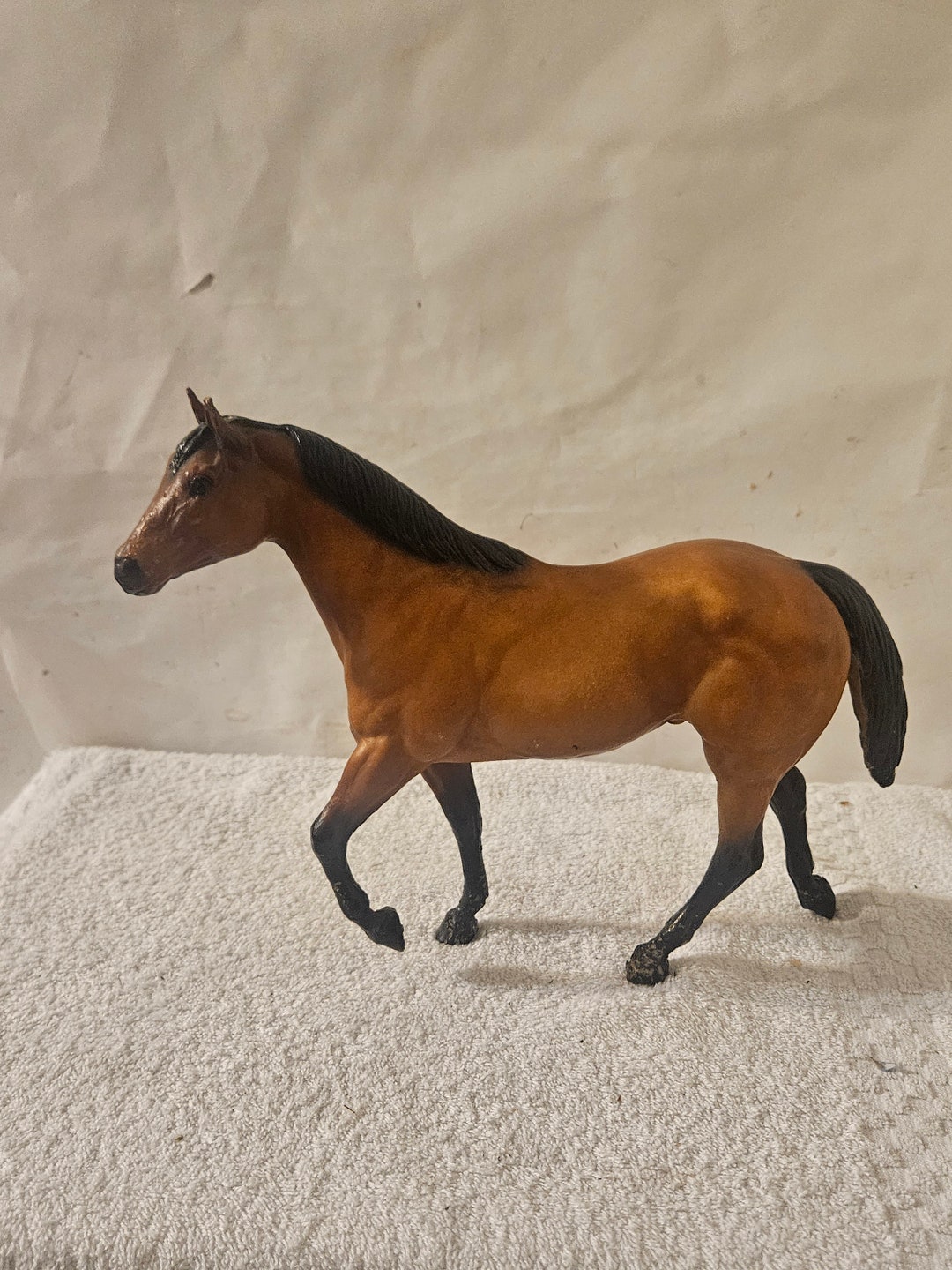 VINTAGE Breyer Bay Quarter Horse Stock Stallion No. 226 1981 88 No Box ...