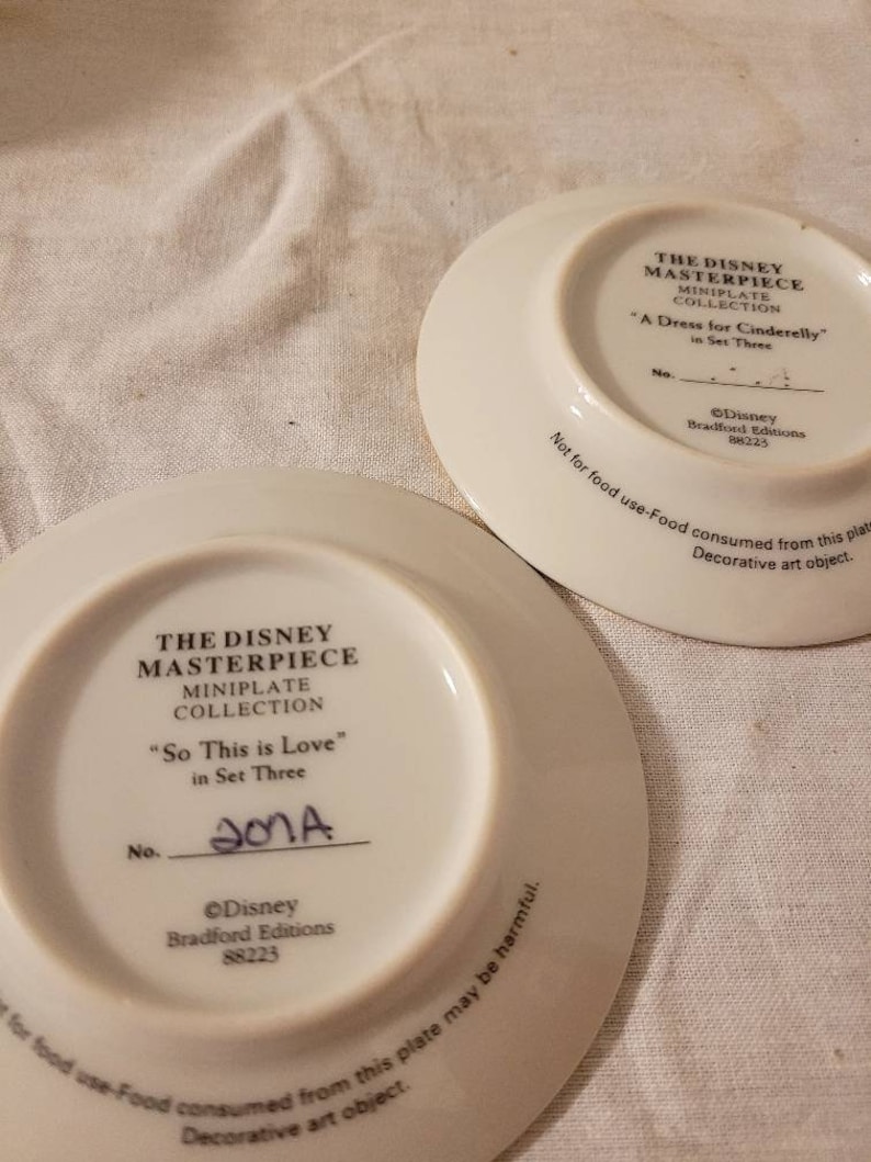 Bradford Exchange the Disney Masterpiece Miniplate Collection Snow ...