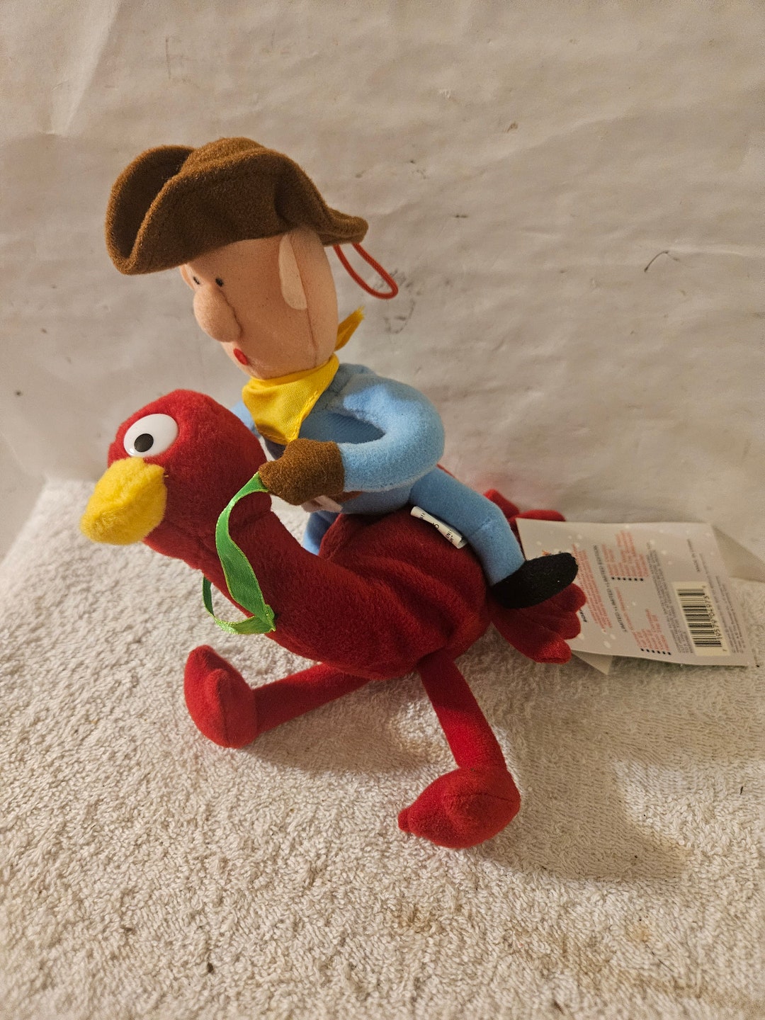 Misfit Cowboy Plush 1999 CVS 7 Island of Misfit Toys Rudolph Red Nosed ...