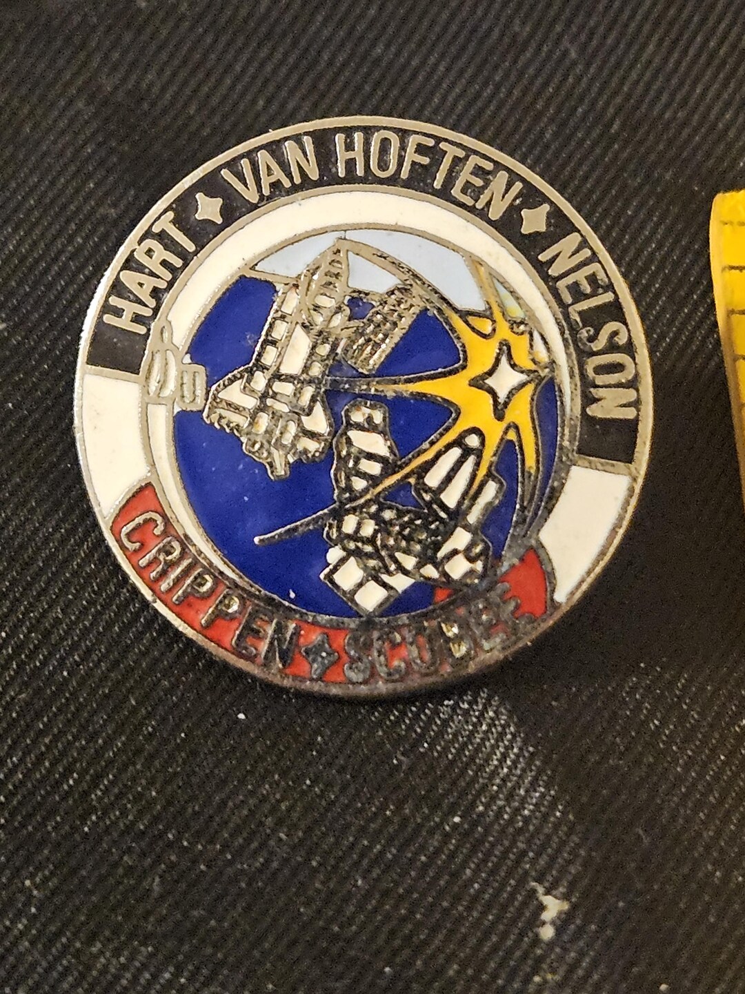 NASA STS 41-C Space Shuttle Challenger Mission Tie Pin Badge - Etsy