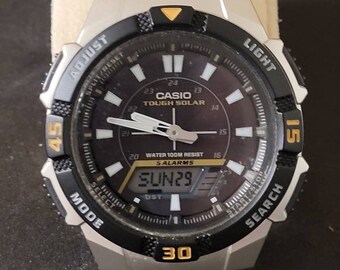 Casio Solar - Etsy