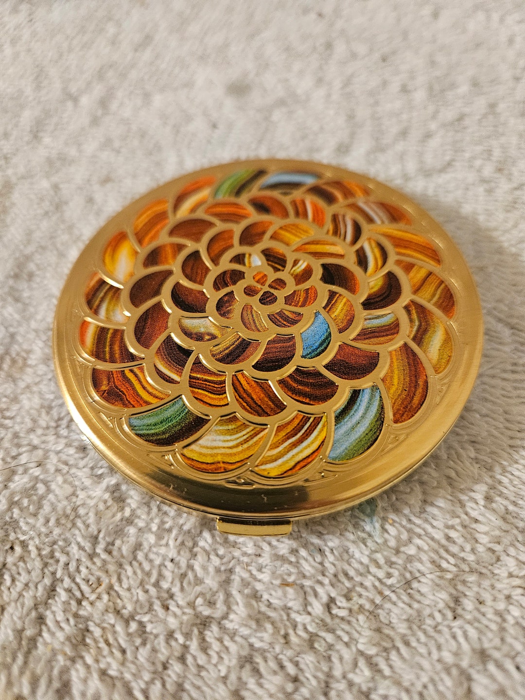 Guerlain Compact 1980s Meteorites Voyage Luxury Pressed Powder Enamel ...