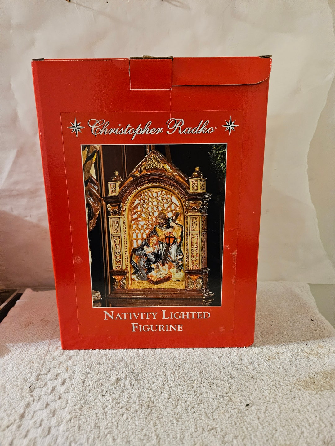 Christopher Radko Lighted Nativity: Home for the Holidays Christmas ...