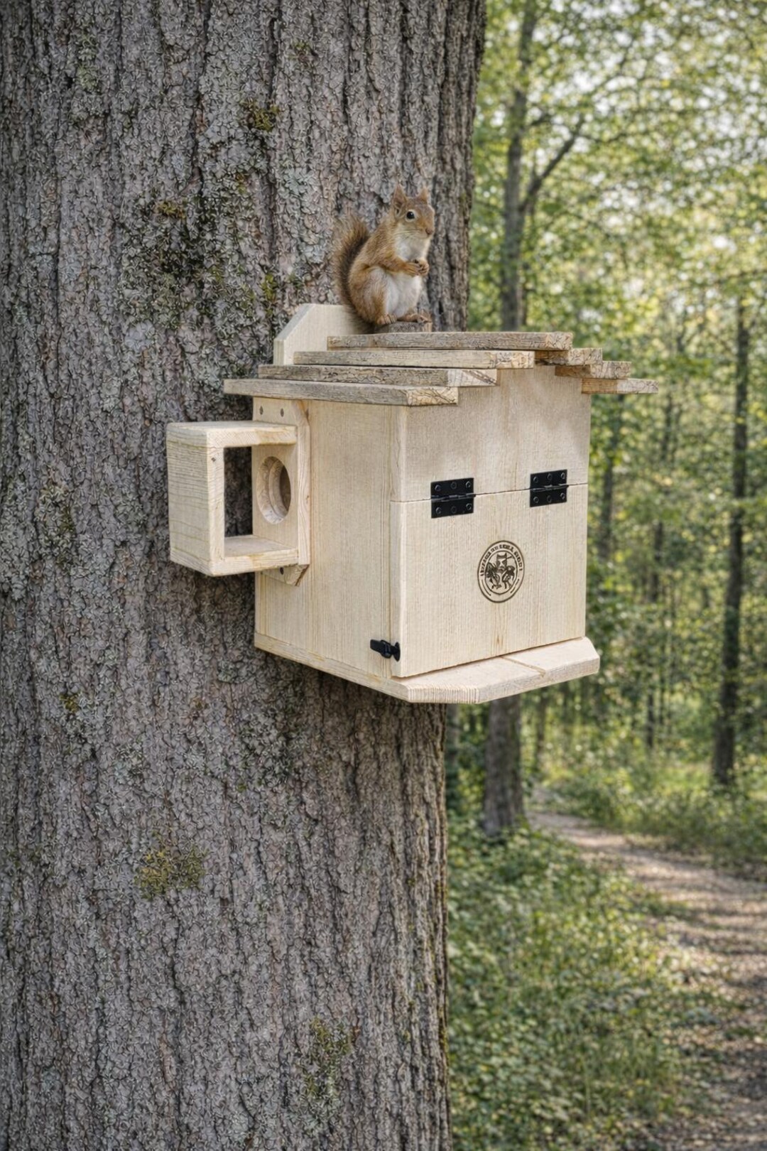 The Timber Den is an Extra Large Handmade Cedar/white Pine Squirrel ...