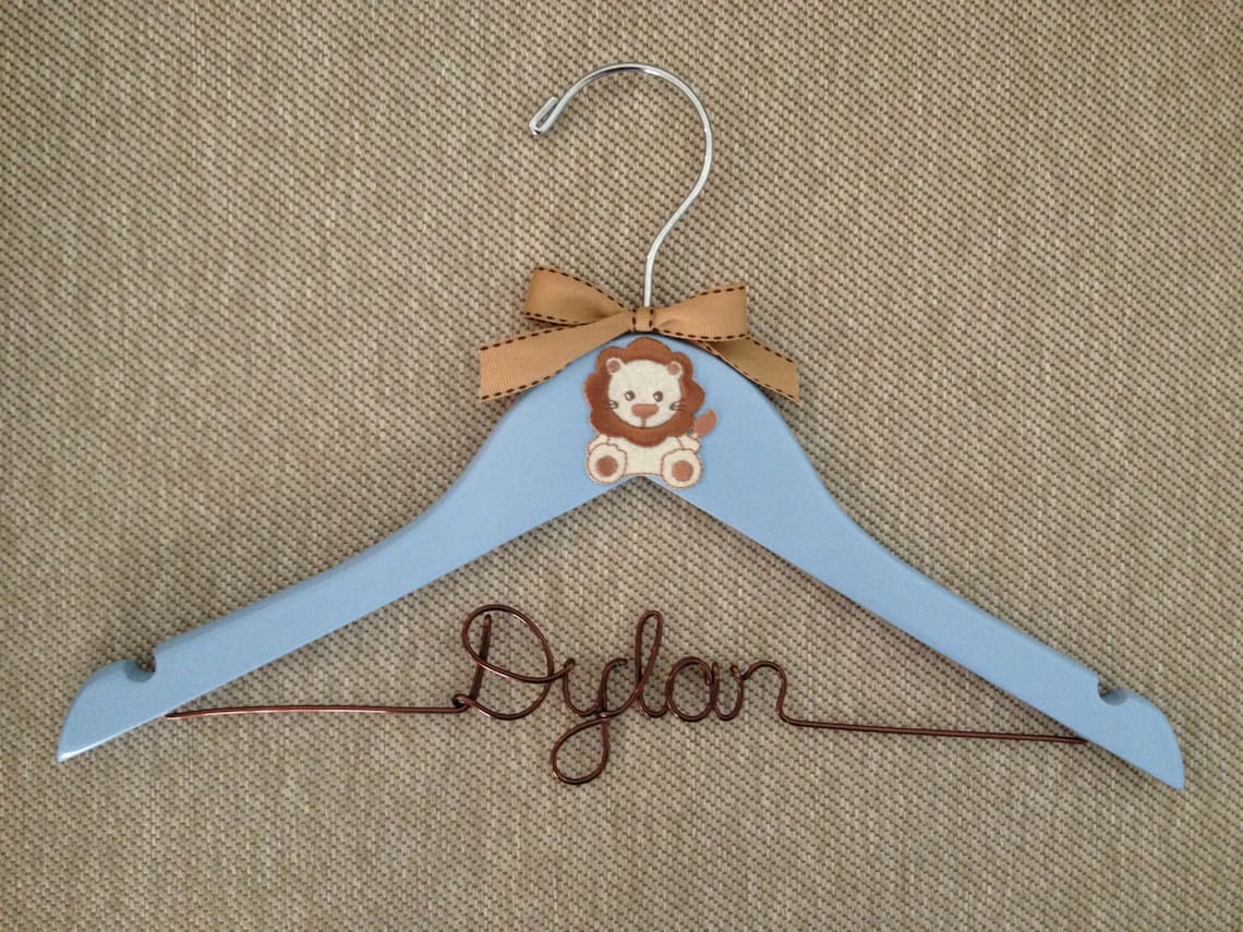 Baby Hanger / Children's Personalized Hanger / Kids Hanger / Boy Hanger ...
