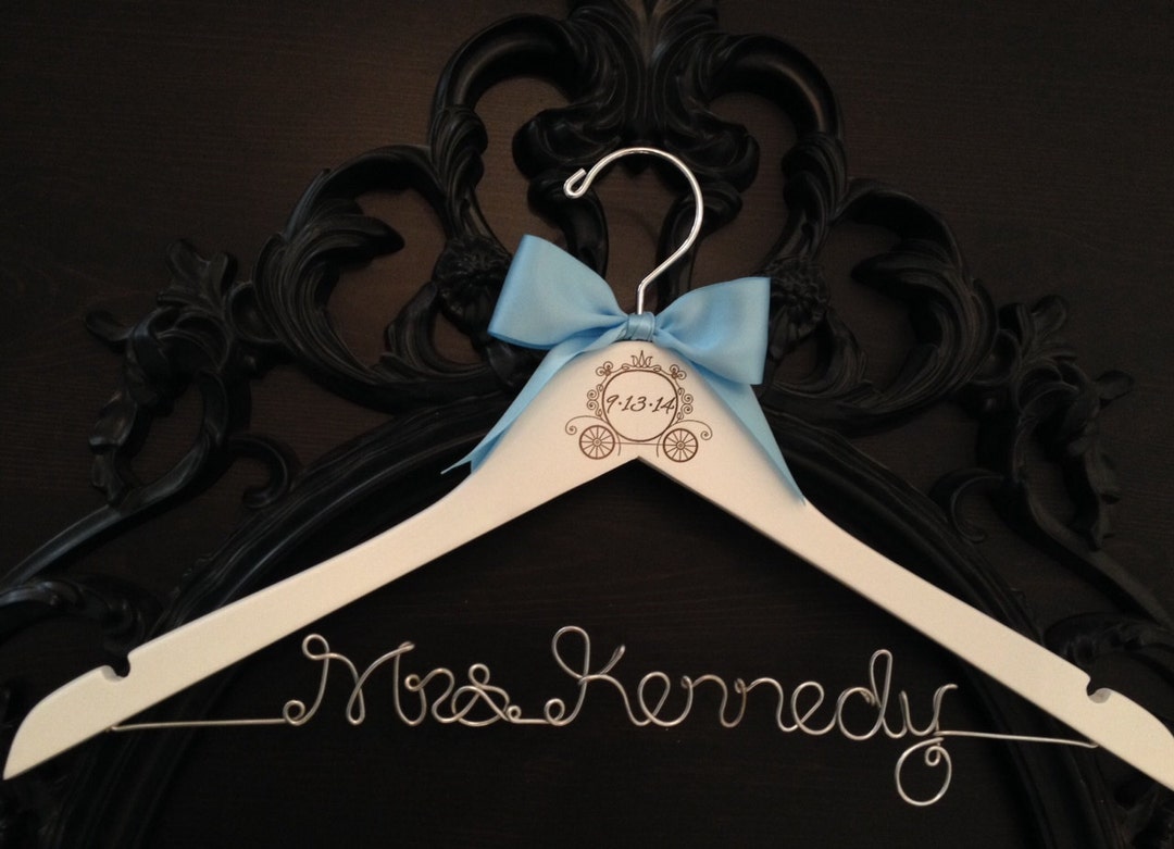 Disney Bride Hanger / Cinderella Hanger / Disney Wedding / Wedding ...