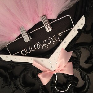 Tutu, Tutu Hanger, Childrens Hanger, Flower Girl Gift, Baby Hanger ...
