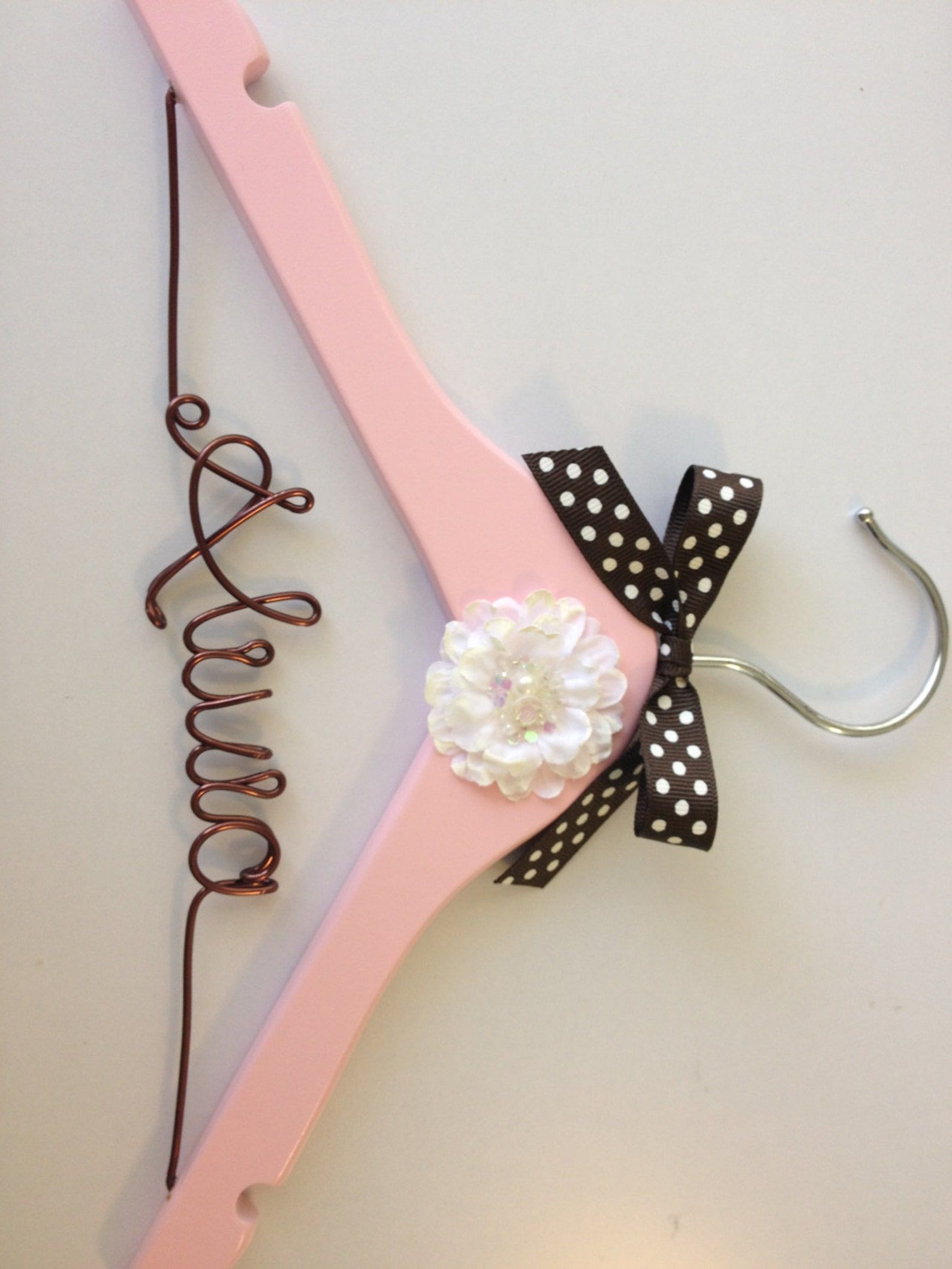 Baby Hanger / Children's Personalized Hanger - DESIGN YOUR OWN- Girl ...
