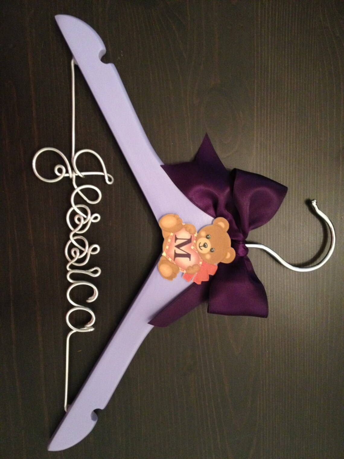 Baby Hanger / Children's Personalized Hanger / DESIGN YOUR OWN- Girl ...