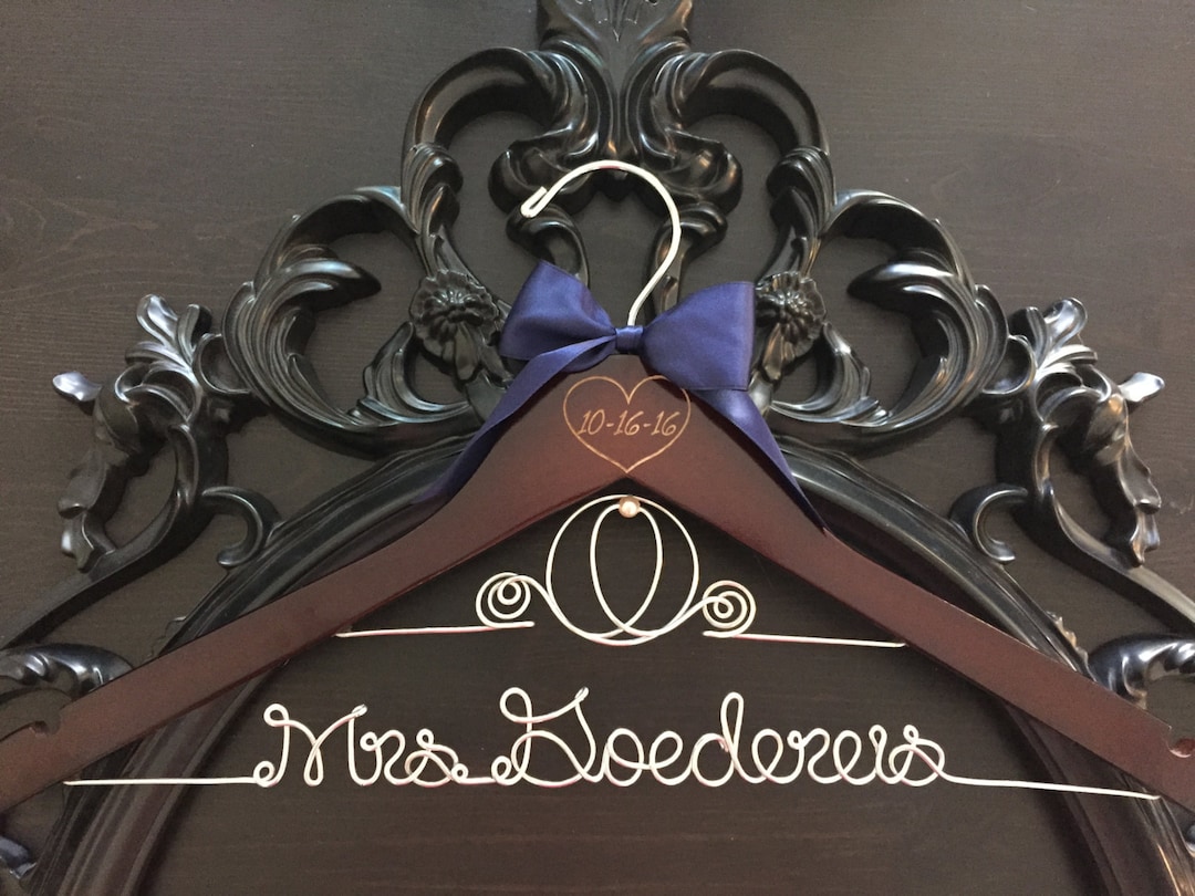 Disney Wedding Hanger / Cinderella Hanger / Disney Bridal Hanger ...