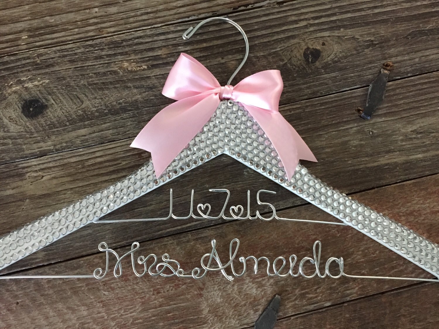 BLING Wedding Hanger, Bride Hanger, Bridal Hanger, Glitter Hanger ...