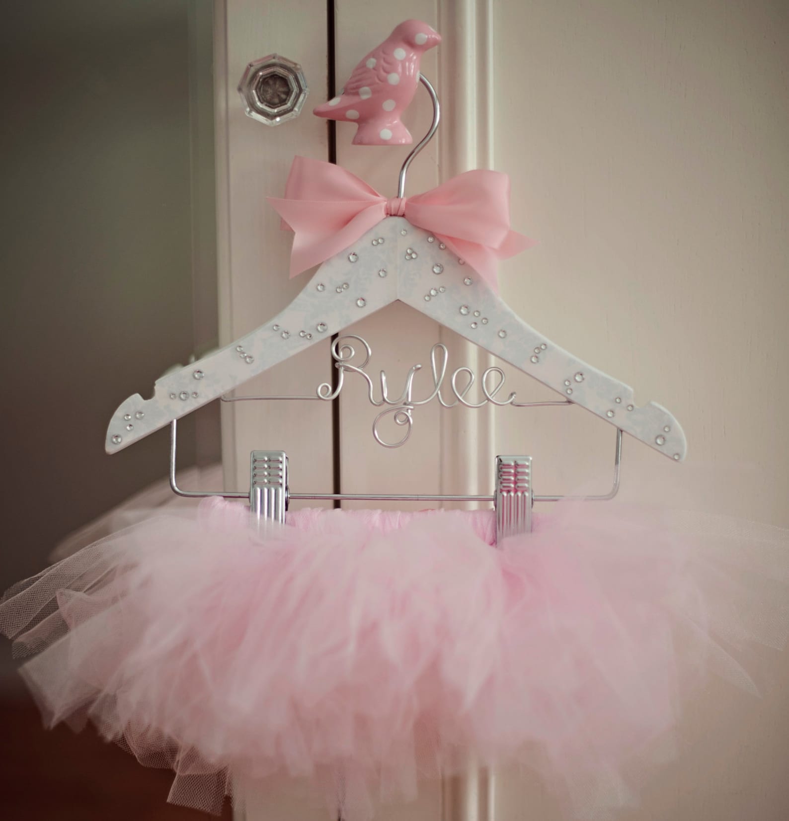 Tutu Tutu Hanger Childrens Hanger Flower Girl Gift Baby | Etsy