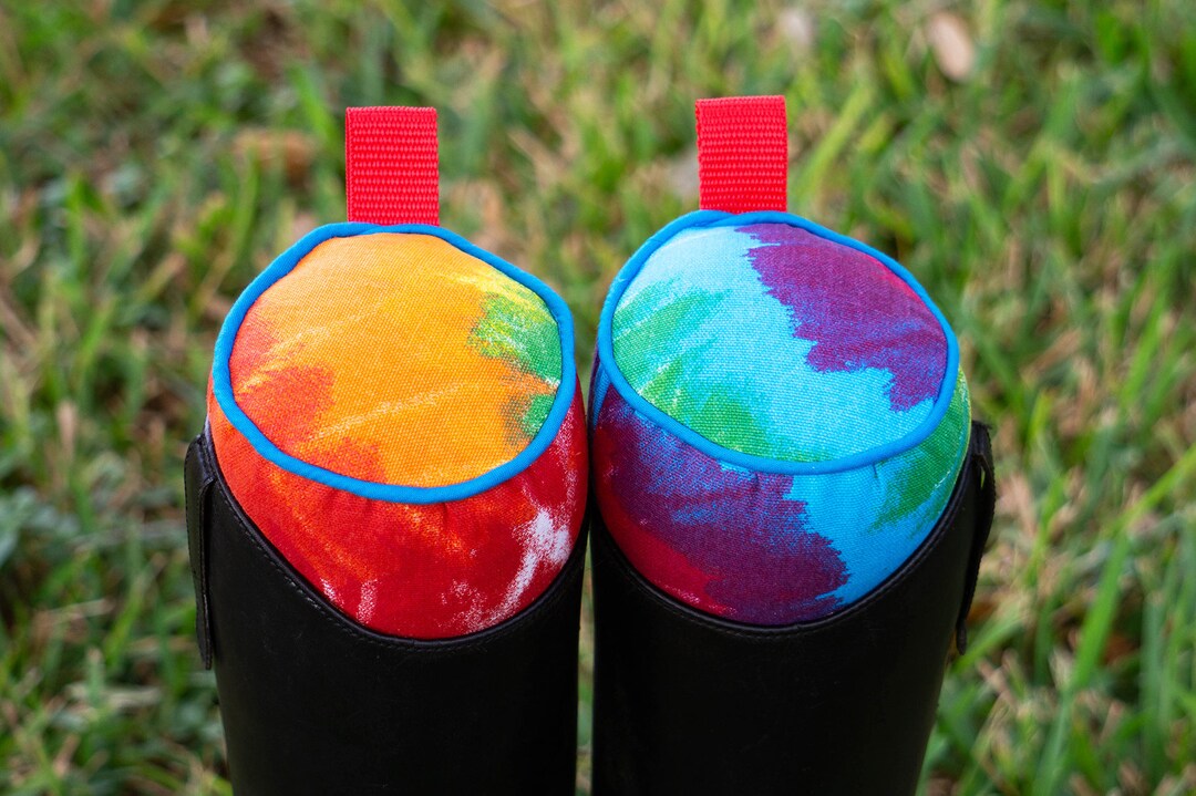 Custom Boot Trees - Rainbow Tie Dye - Etsy