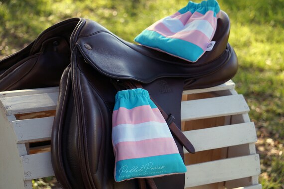 Custom LGBTQ Transgender Flag Fleece-lined Stirrup Covers - Etsy