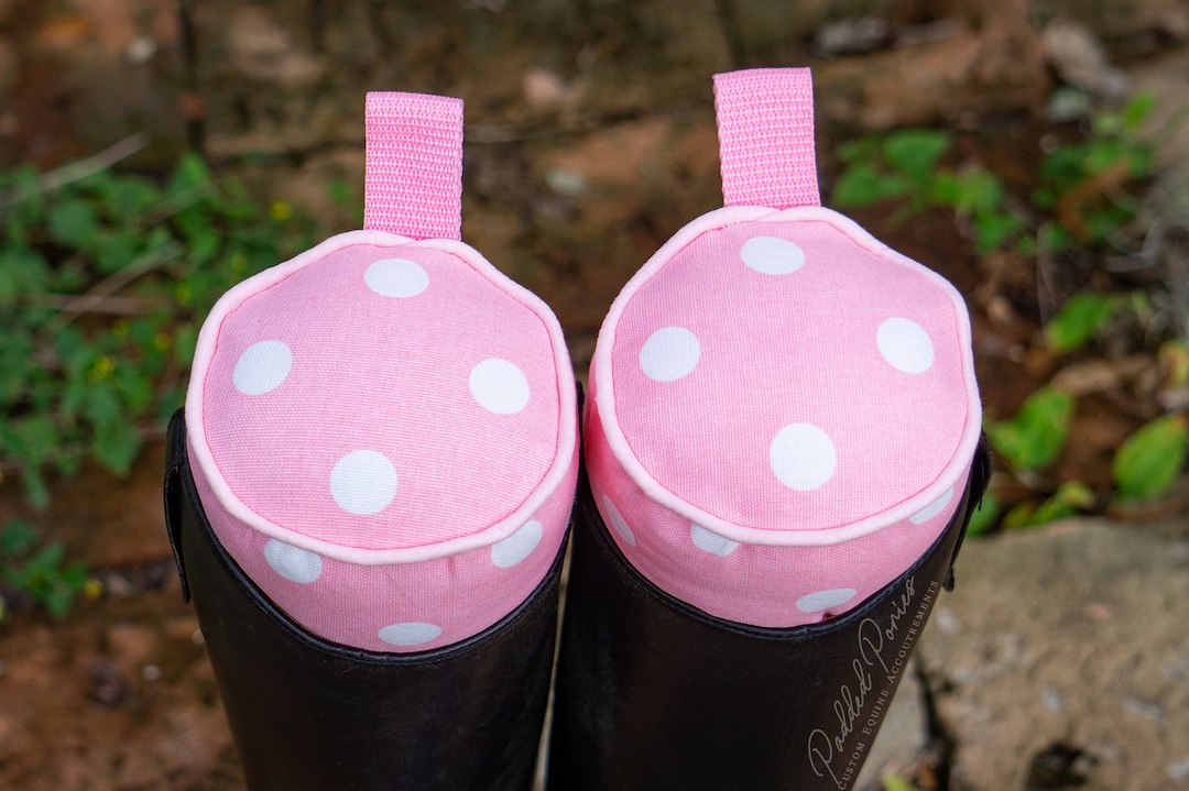 Custom Baby Pink Polka Dot Boot Trees - Etsy