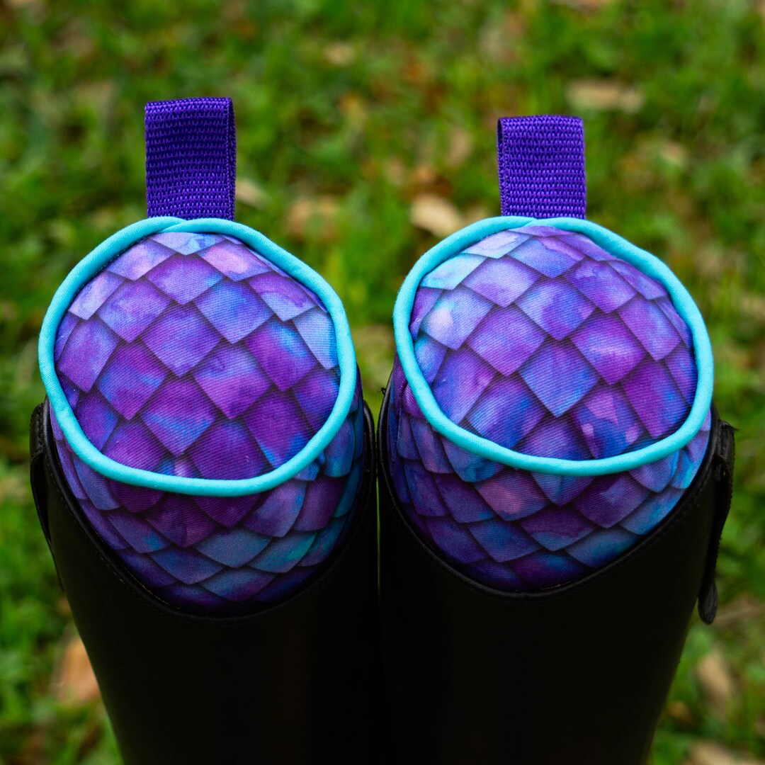 Custom Boot Trees - Purple Dragon Scales - Etsy