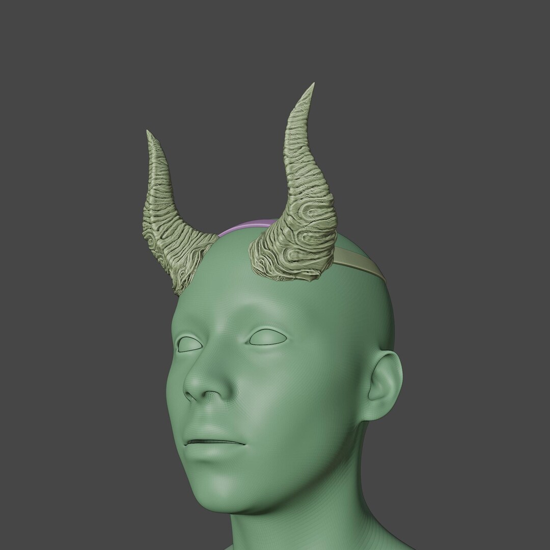 Malbolge Spires Horns for Cosplay Tiefling Demon Devil Baldur's Gate 3 ...