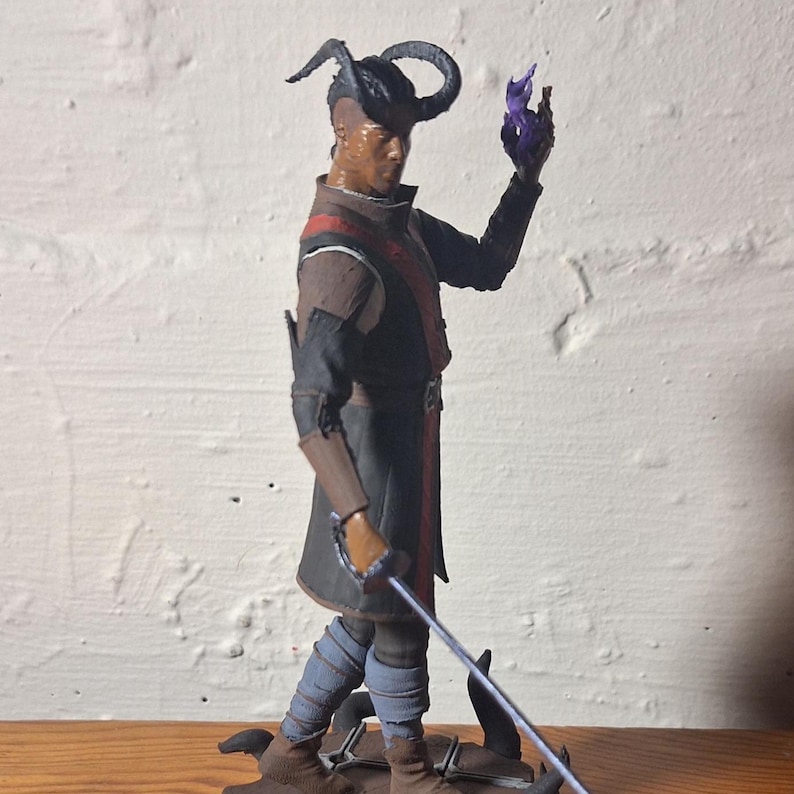 Wyll Figurine 1/12 Scale Baldur's Gate 3 Hand Painted Model - Etsy