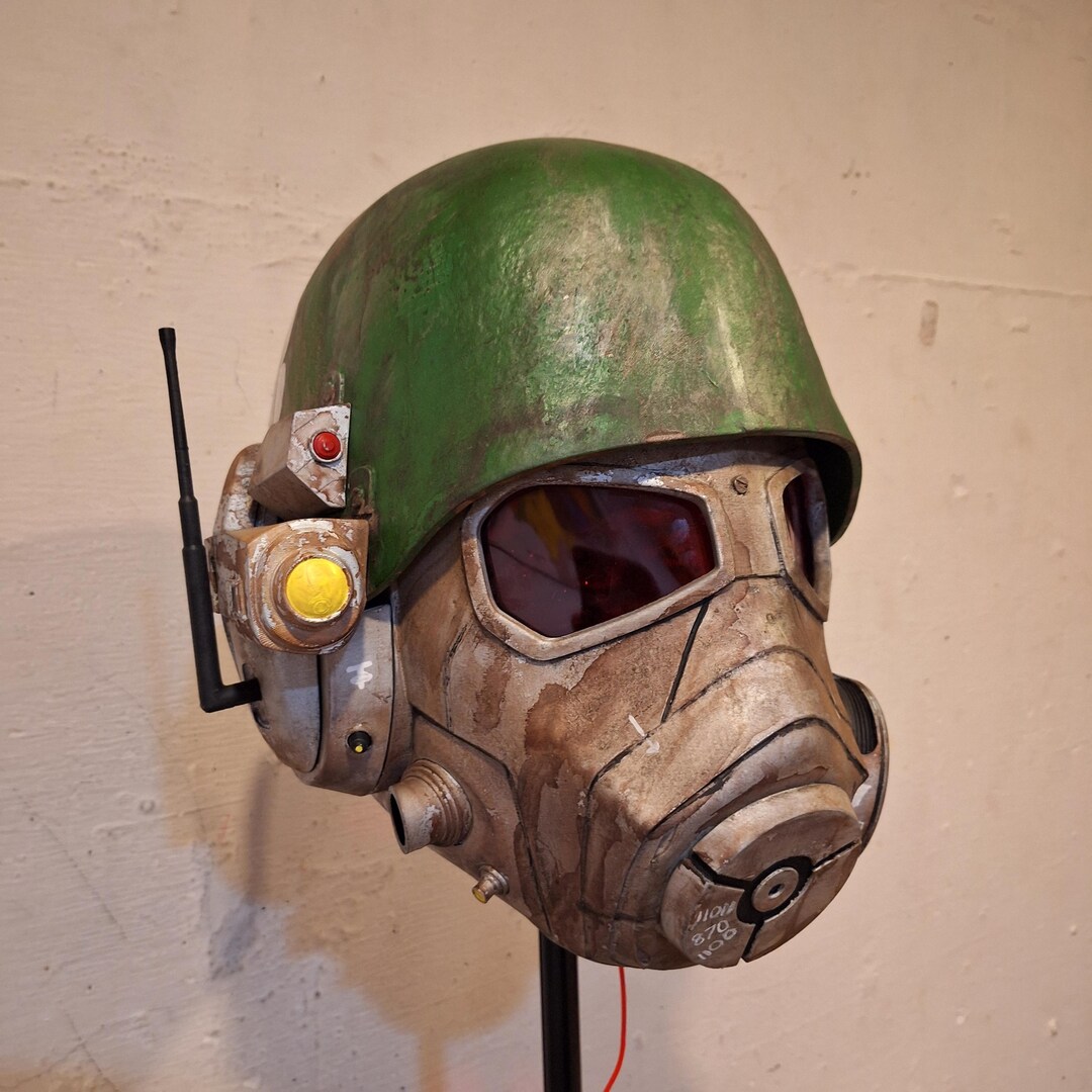 NCR Ranger Helmet Fallout Hand Painted Cosplay Replica / DIY Kit 14 Pcs ...