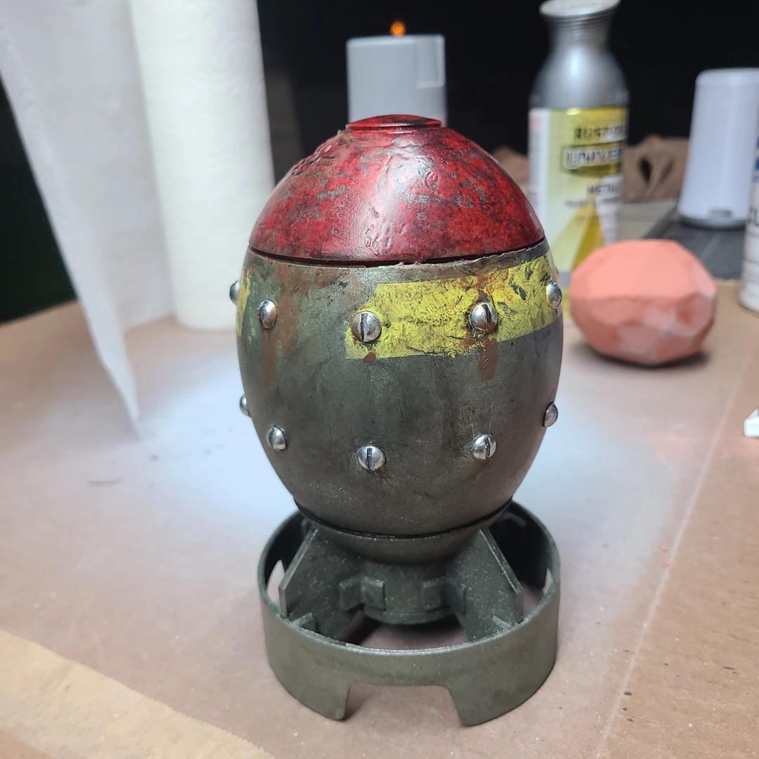 Mini Nuke Fallout Hand Painted Cosplay Replica / DIY Kit 15 Pcs - Etsy