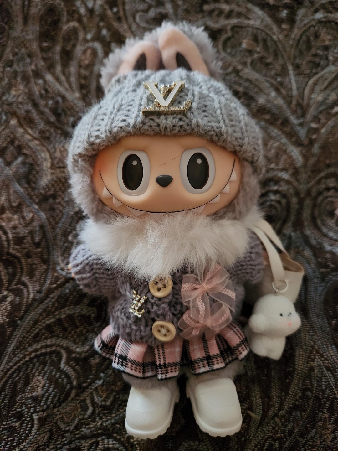 Cute Winter Outfit for Labubus - Etsy