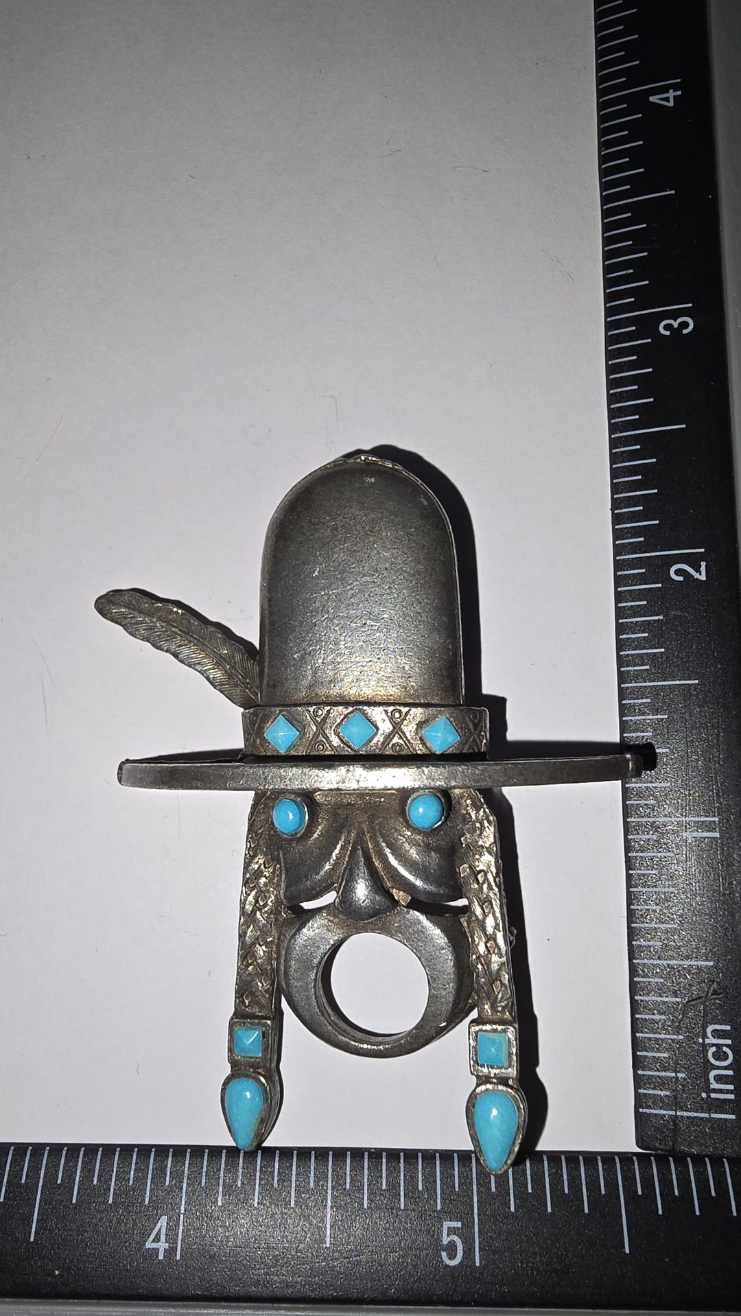 Vintage St. Labre Native American Pin Circa 1960 Costume Jewelry Piece ...